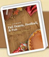 fall recipe book