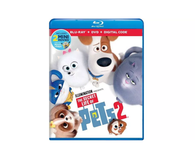 The Secret Life of Pets 2 Blu-Ray + DVD + Digital