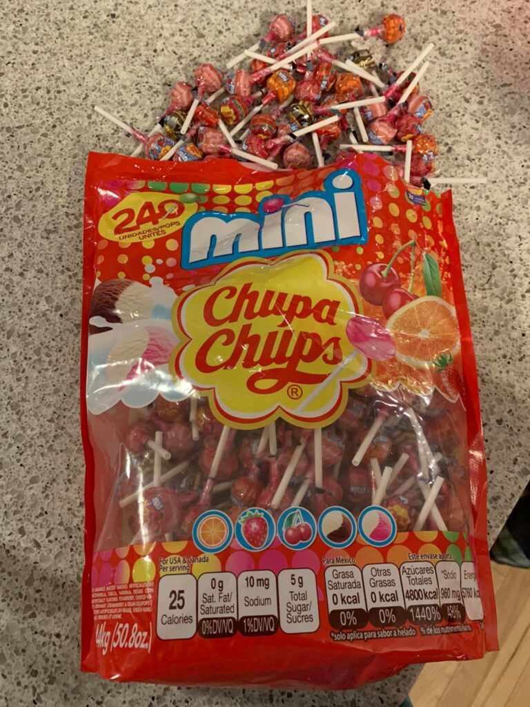 240-Ct. Chupa Chups Mini Lollipops