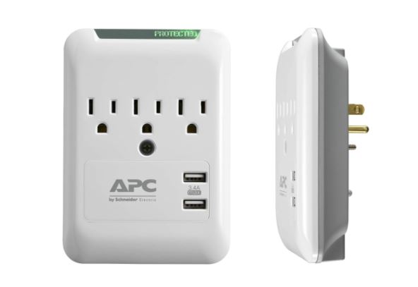 Wall Outlet Surge Protector with USB Ports