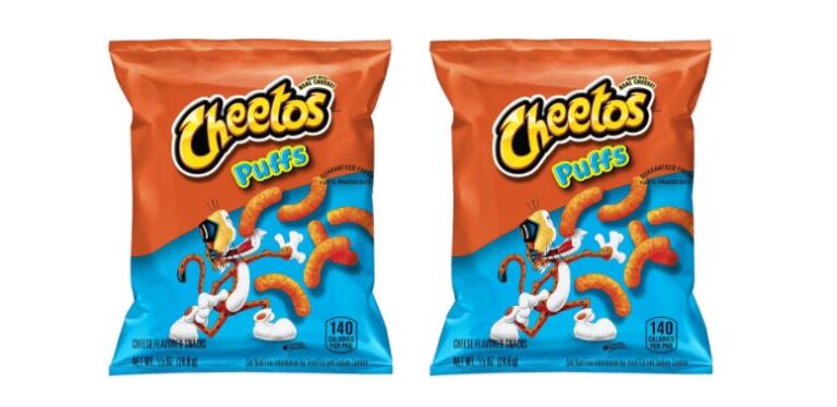 40 Count Cheetos Puffs Cheese Flavored Snacks
