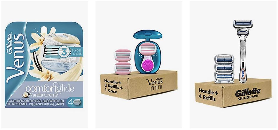 Gillette and Venus Shaving Essentials