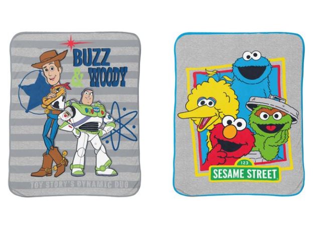 ALL Character Blankets & Throws ONLY $6.79