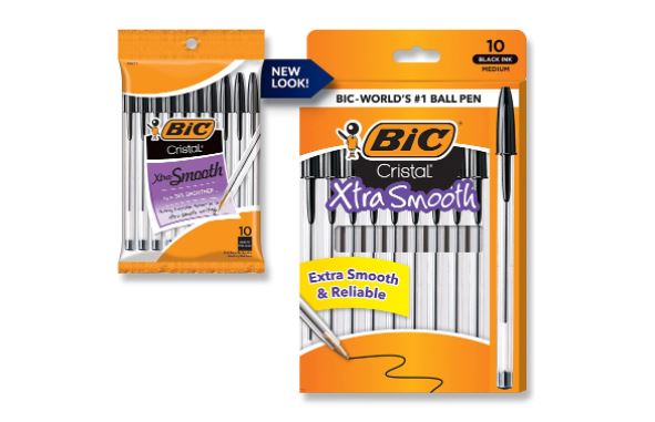 10 Count BIC Cristal Xtra Smooth Ballpoint Pen