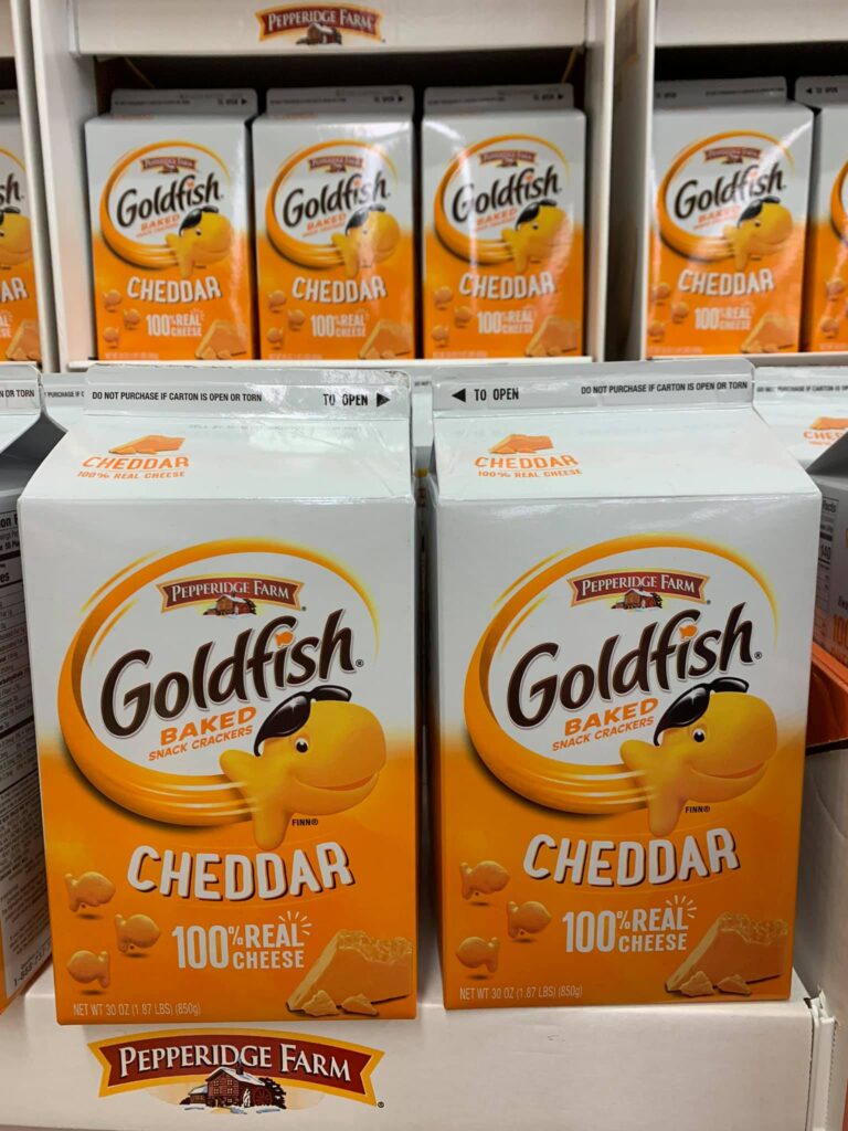 pepperidge farm cheddar goldfish