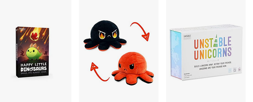 TeeTurtle Reversible Plushies and Games