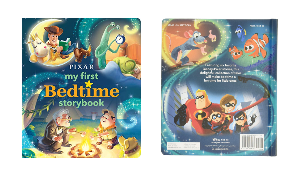 Disney Pixar My First Bedtime Storybook Hardcover
