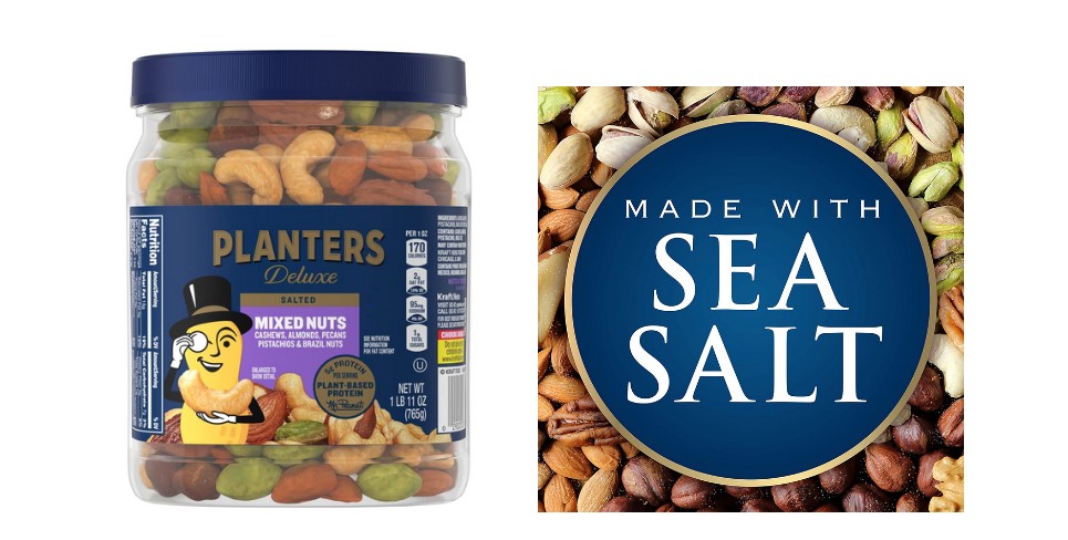 PLANTERS Deluxe Mixed Nuts Sea Salt