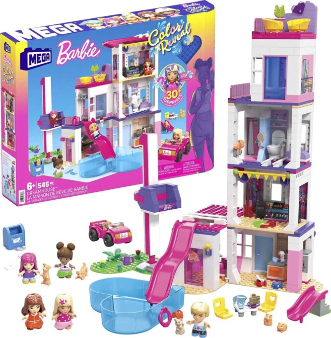 mega barbie color reveal