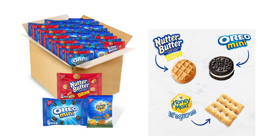 40 Count Crackers & Cookies Variety Pack