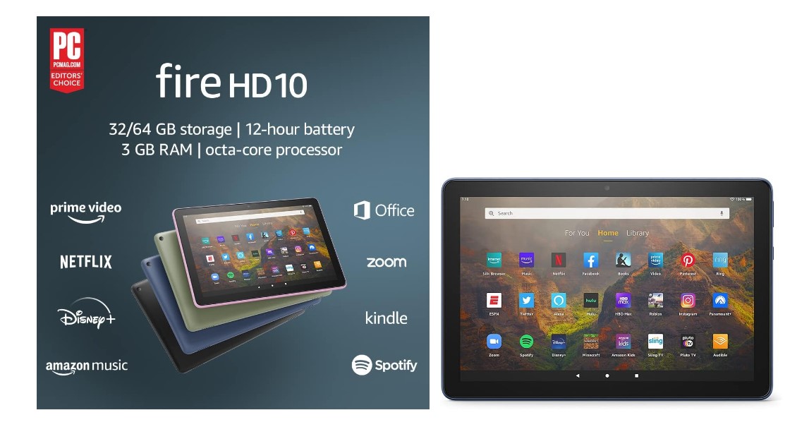 Amazon Fire HD 10 tablet