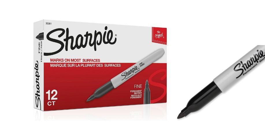 12 Count Sharpie Permanent Markers