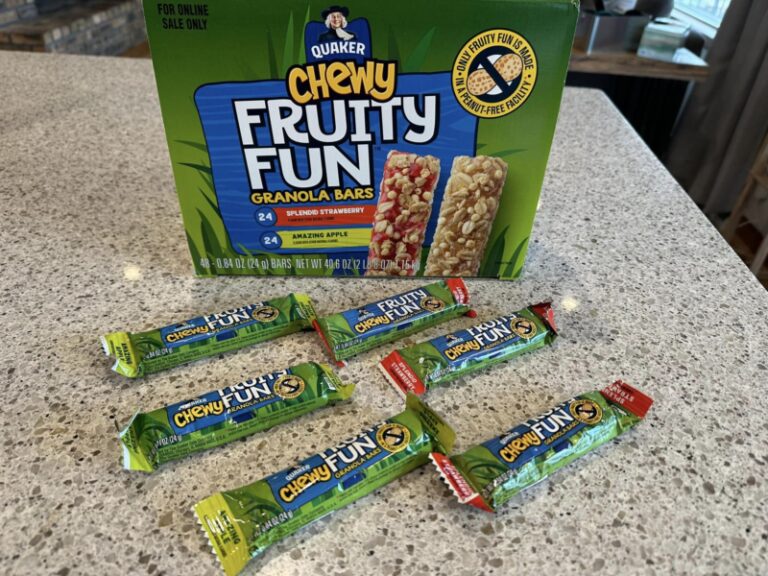 48 Count Quaker Chewy Fruity Fun Granola Bars, 2 Flavor Variety Pack