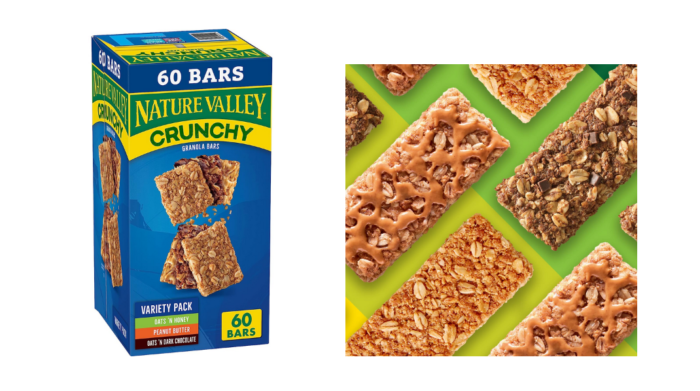 30 Count (60 Bars) Nature Valley Crunchy Value Pack