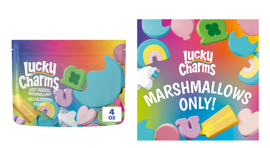 4 Ounce Bag Lucky Charms Only Marshmallows