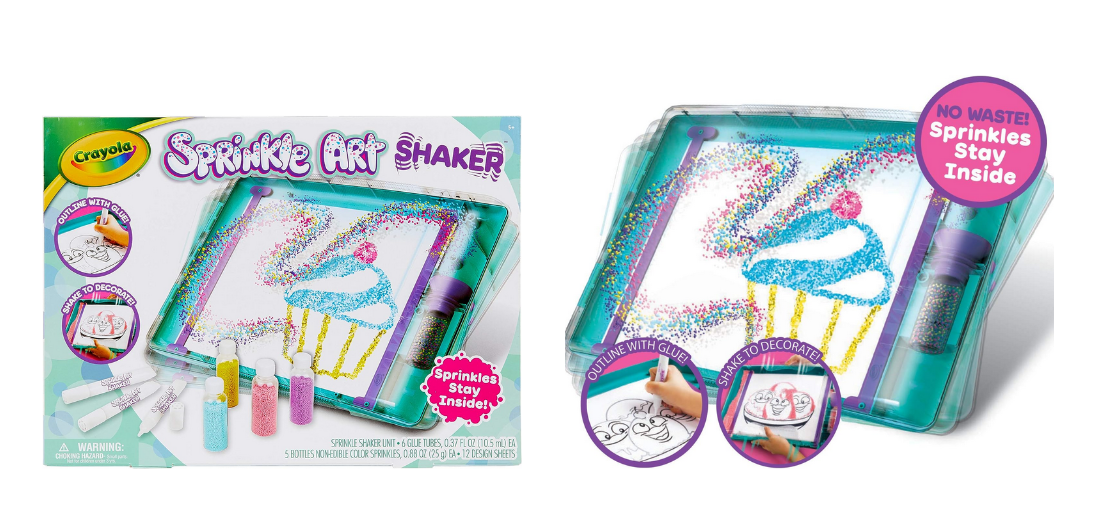 Crayola Sprinkle Art Shaker Set