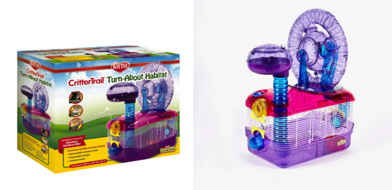 Kaytee Critter Trail Dazzle Turn-About Habitat