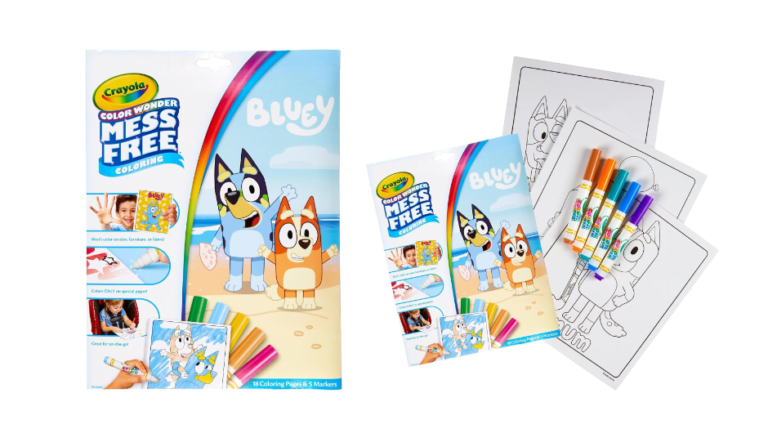 Crayola Bluey Color Wonder Coloring Set