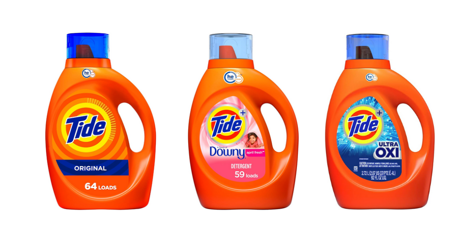 Tide 92 ounce HE Liquid Laundry Detergents