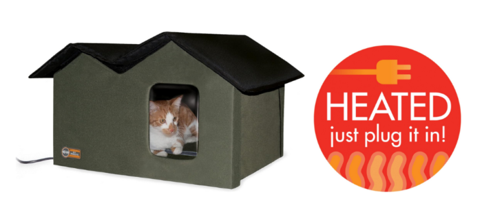 K&H Pet Products Outdoor Heated Cat House
