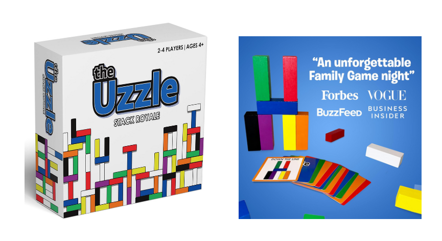 The Uzzle Stack Royale Board Game