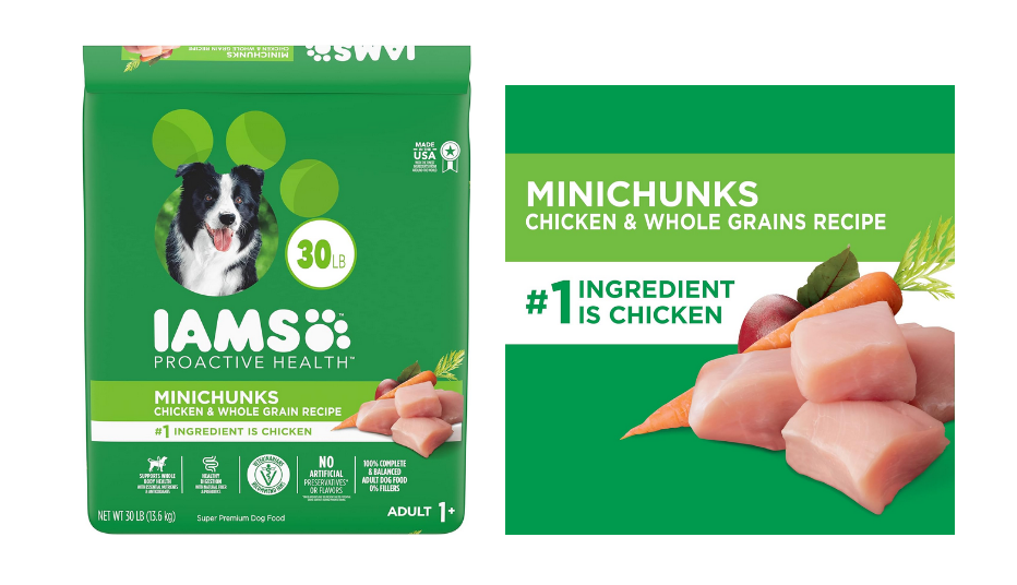 30 Pound IAMS Adult Minichunks Dog Food