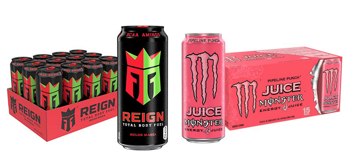 Assorted Energy Drinks